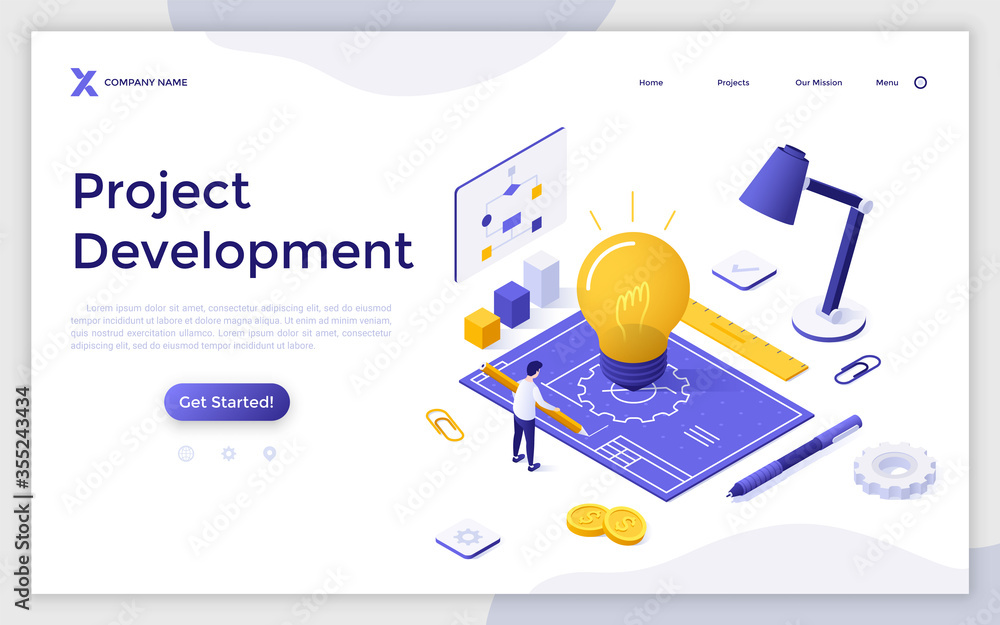 Isometric vector illustration Stock Vector | Adobe Stock