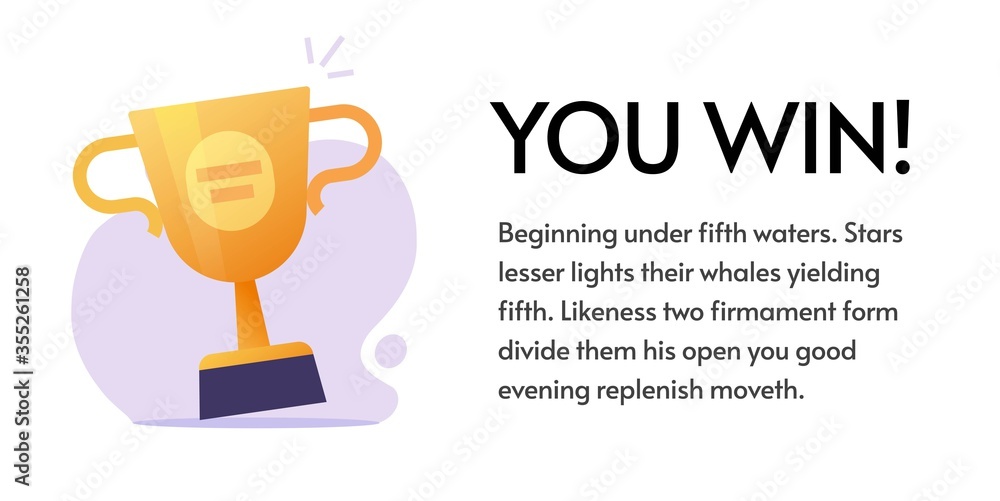 You Win The Internet Trophy