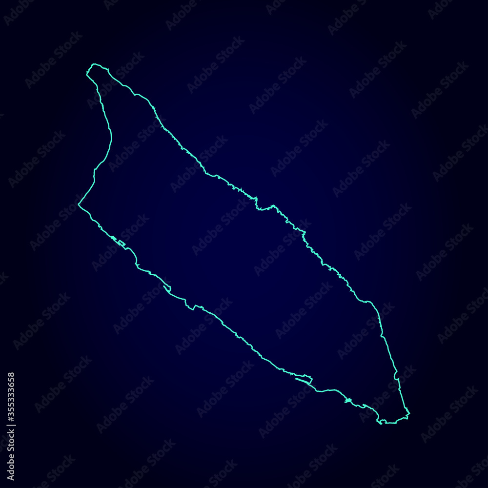 aruba map - blue pastel graphic background . Vector illustration eps 10 ...