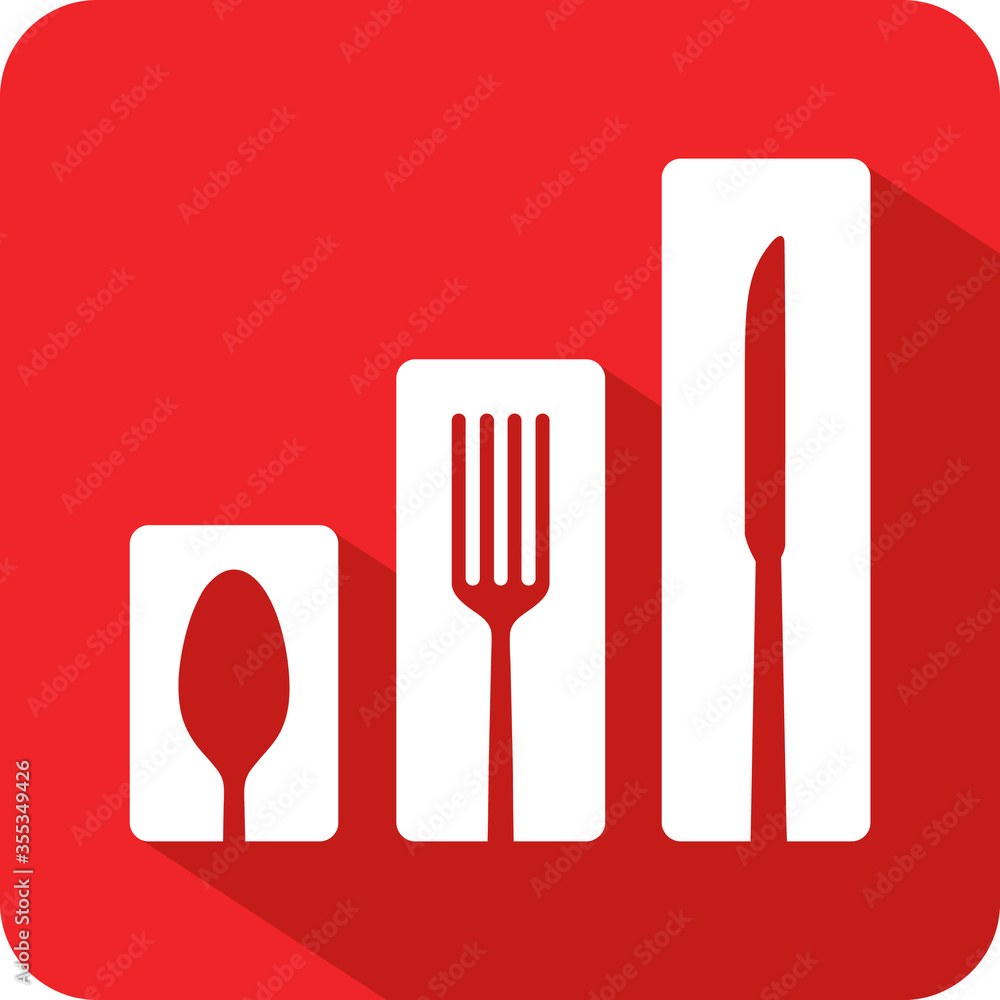 restaurant menu design aplication logo design Stock Vector | Adobe Stock
