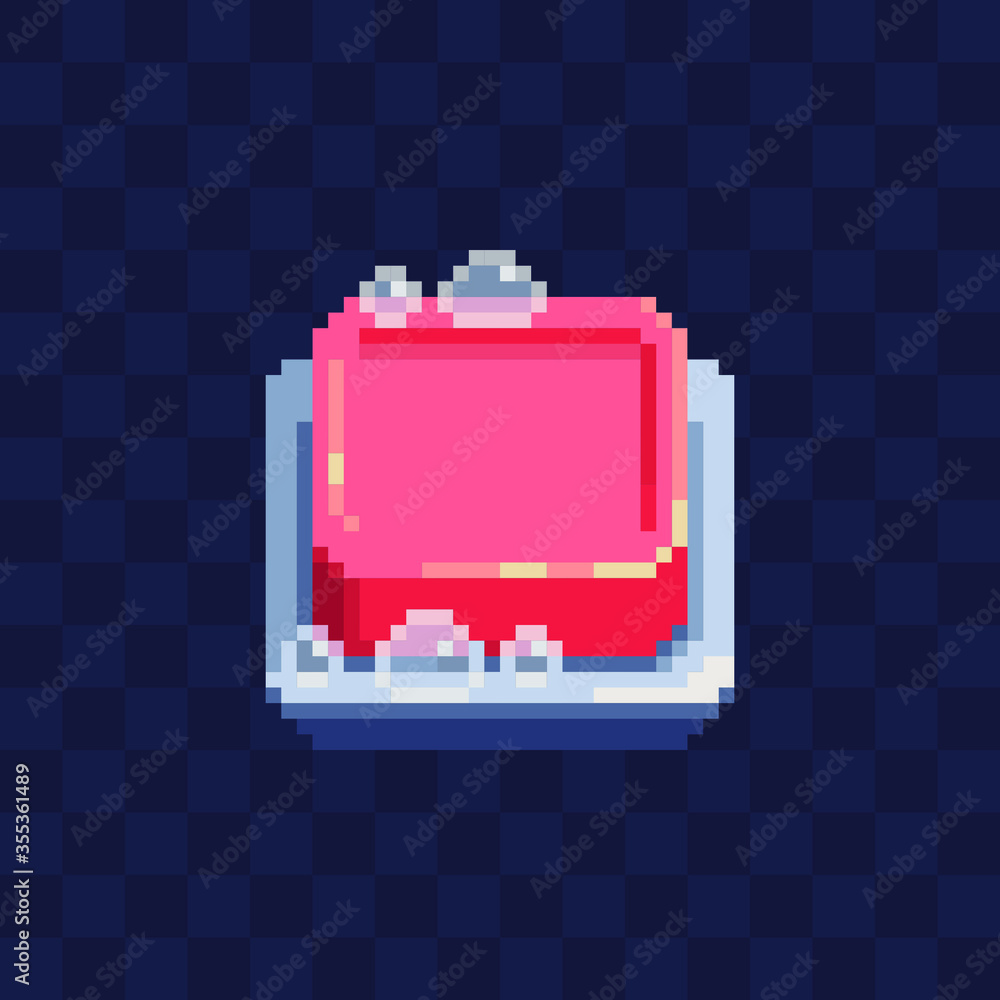 Soap icon. Soap suds. Pixel art flat style. 8-bit. Isolated vector ...