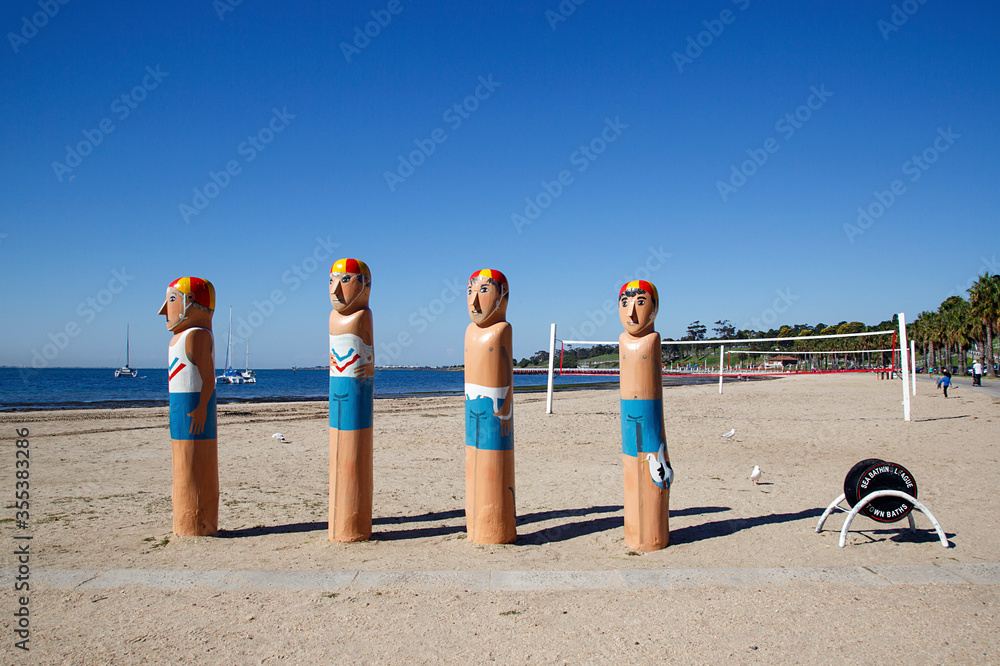 Fotografia do Stock: Geelong, Australia: April, 2017: The Lifeguard ...