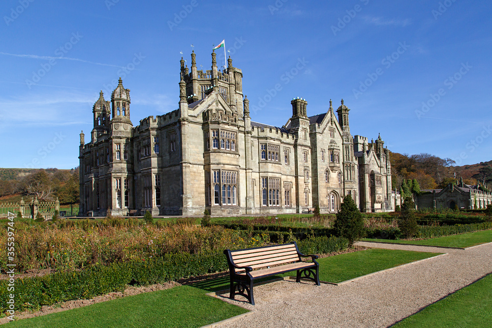 Port Talbot, UK: January, 2000: Margam Country Park is a free admission ...