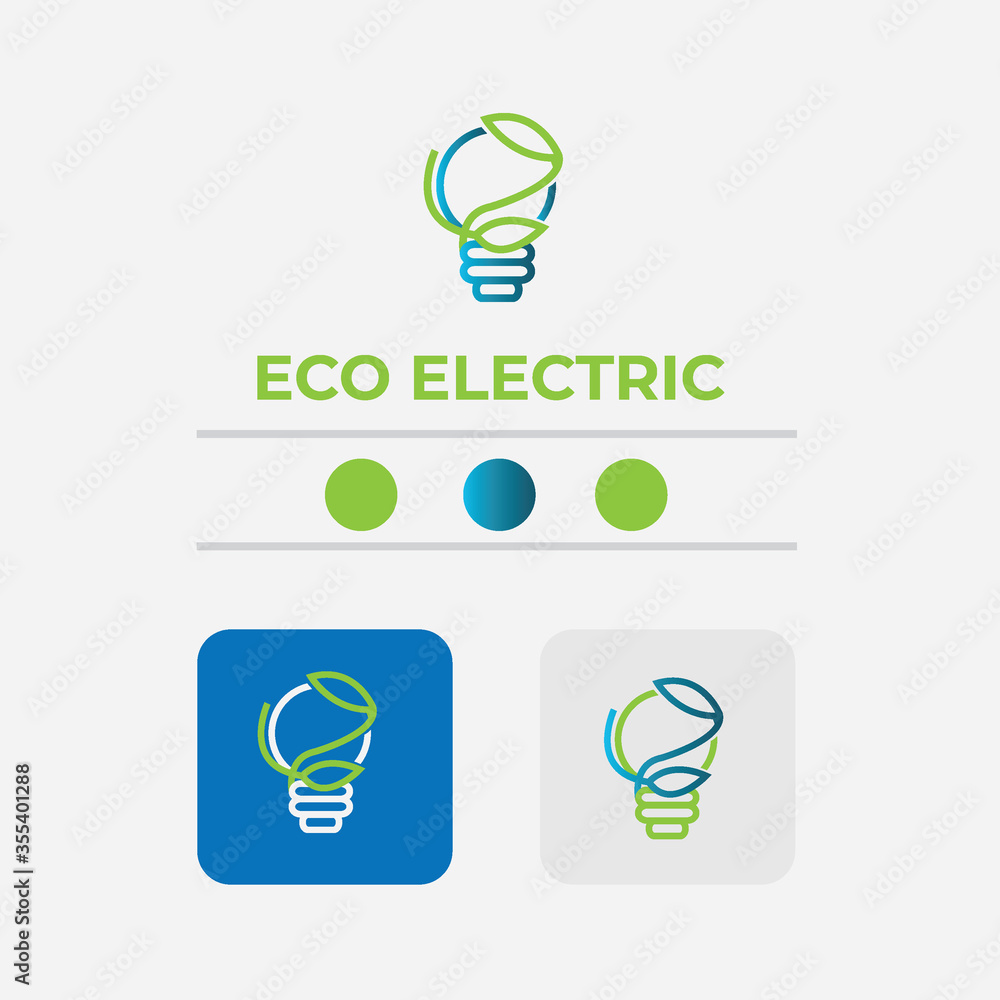 Eco Electric Plug Logo can for power logo - energy Icon - electricity ...