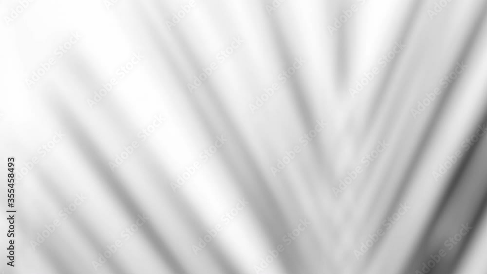 Summer concept the motion of palm leaves natural shadow with blowing ...