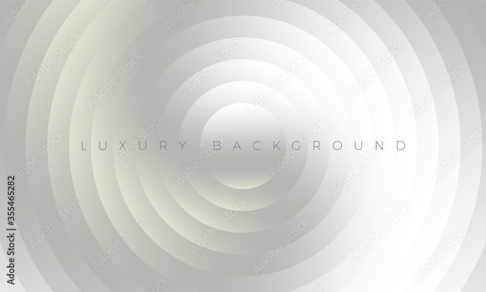 Premium silver grey background with stylish curved elements. Modern ...