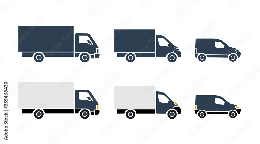 Varebiler Vektor Logo Varebiler Og Firmabiler | Erhvervsbiler Til Alle