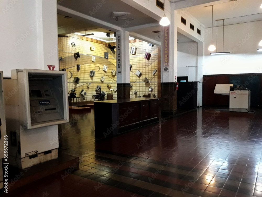 Inside one of the rooms of the Mandiri Museums in Jakarta, Mandiri The ...