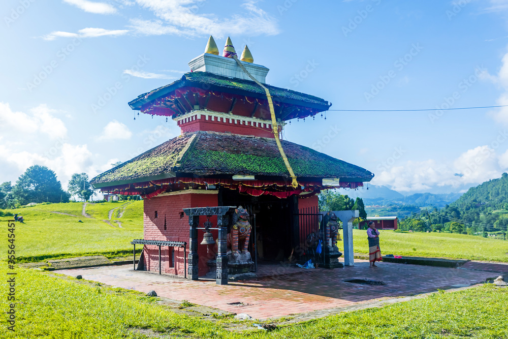 Shree Kali Temple of Kathmandu Nepal Stock Photo | Adobe Stock