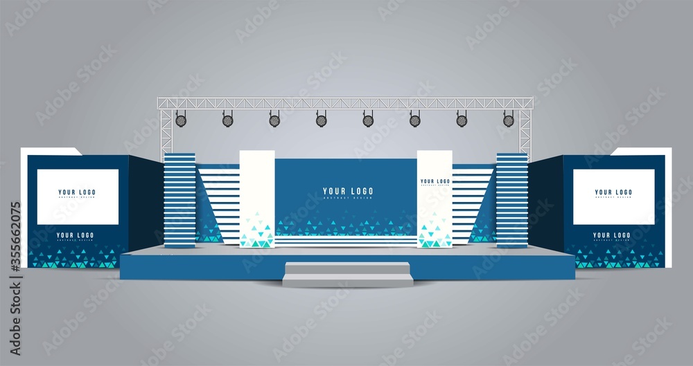 Event Stage design for business conferences, corporate projects ...