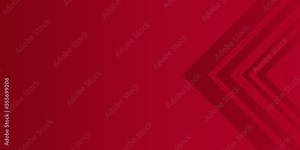 Red Background for wide banner. Vector illustration design for ...