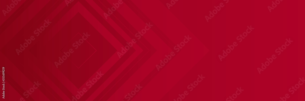 Red Background for wide banner. Vector illustration design for ...