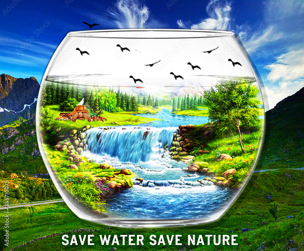 Save Water Poster Design