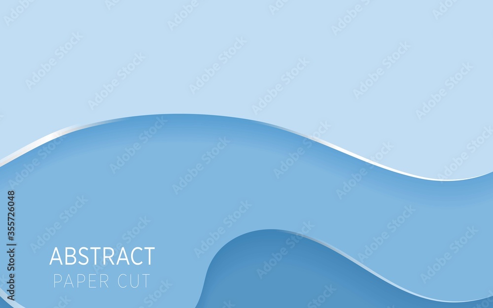 abstract paper cut slime background banner design,can be used in cover ...
