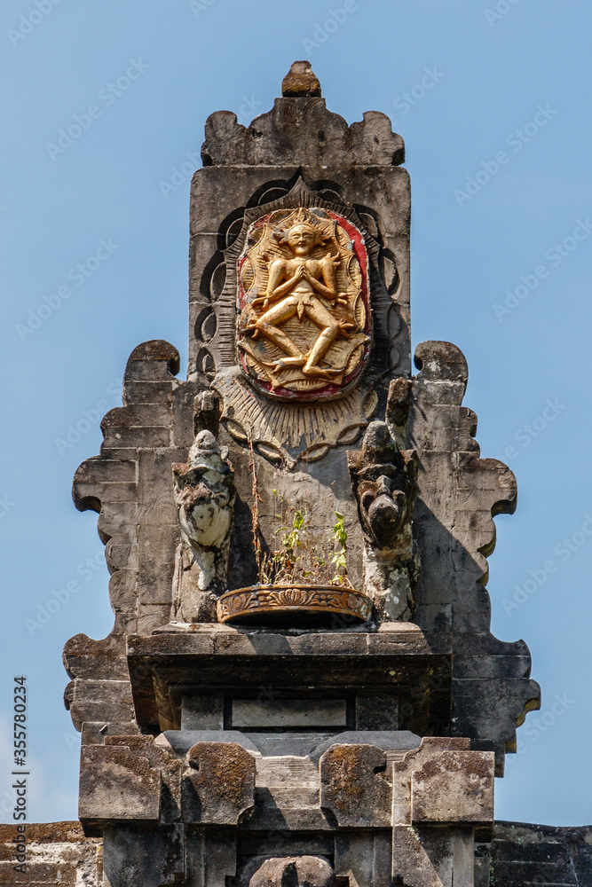 Throne altar for Acintya (or Sang Hyang Widhi Wasa), Balinese Hindu ...
