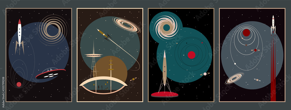 Mid Century Modern Illustration