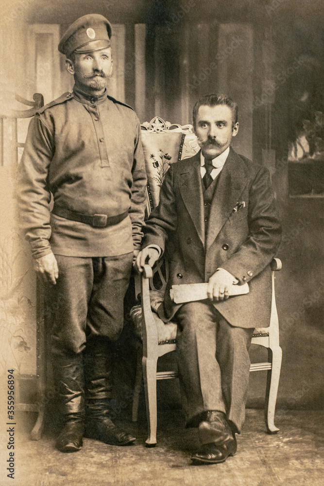 Russian Soldier In 1917