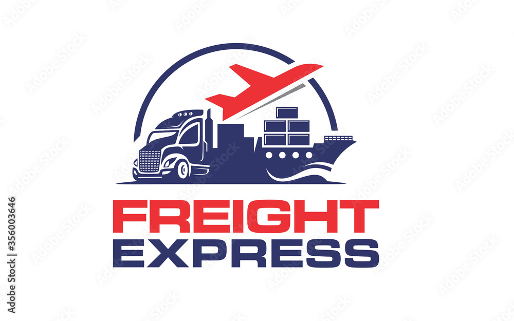 Creative of logo for Express logistic transportation Stock Vector ...