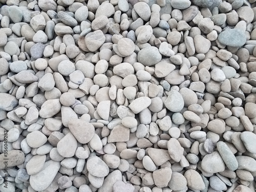 white and grey stones or rocks or background Stock Photo | Adobe Stock