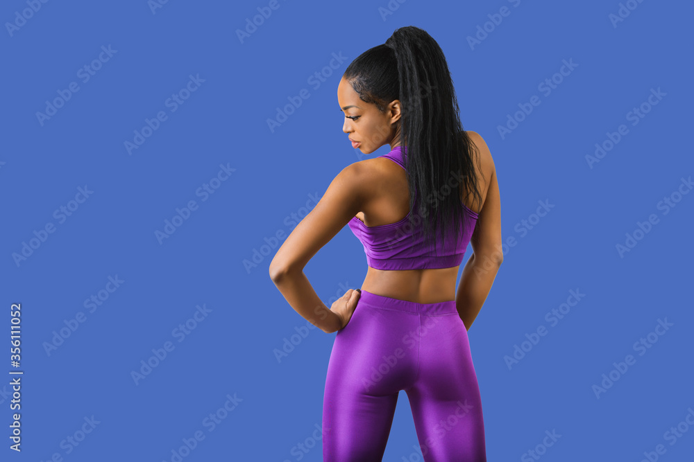 Beautiful fitness girl with perfect body Stock Photo | Adobe Stock