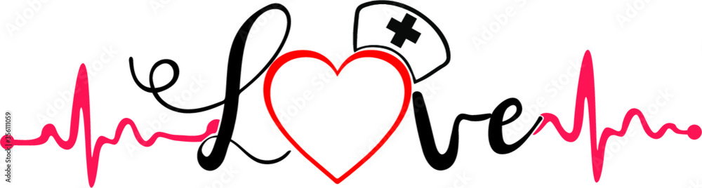 Heartbeat SVG, Nurse SVG, Doctor SVG, Healthcare Svg, Stethoscope Svg ...