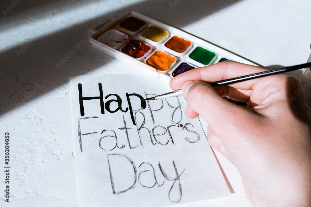 father's day drawing father's day card Stock Photo | Adobe Stock