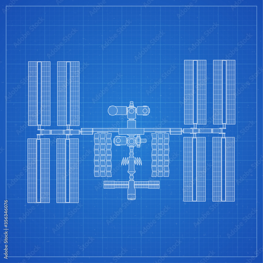 International Space Station Diagram