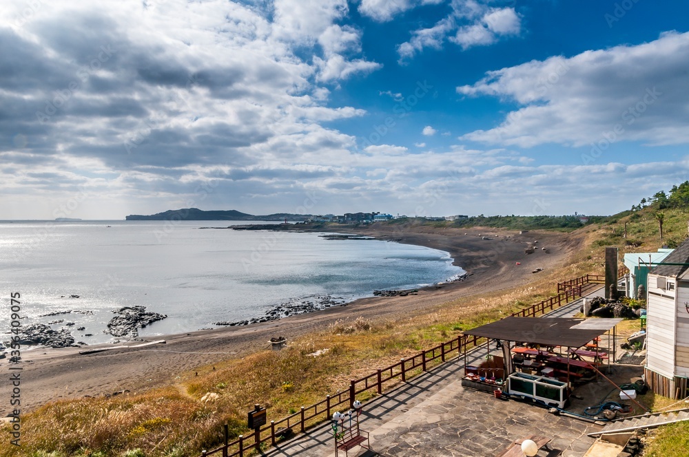 Aerial view with dramatic cloudy sky. Worth a stop. Also breathtaking ...