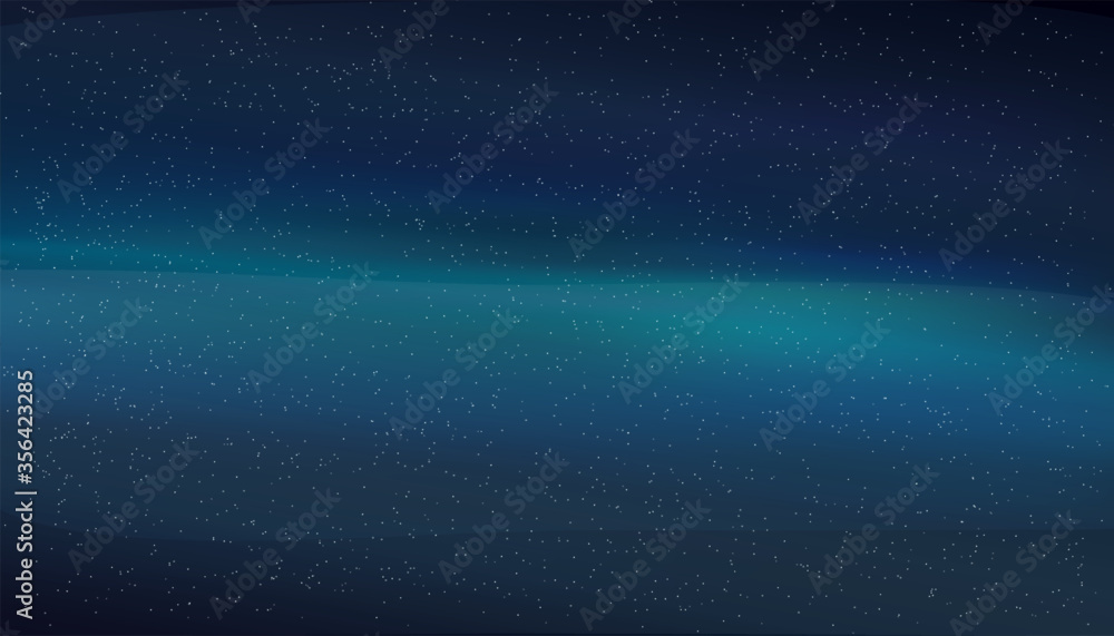 Night sky. With elements of the Northern Lights. Galaxy background for ...