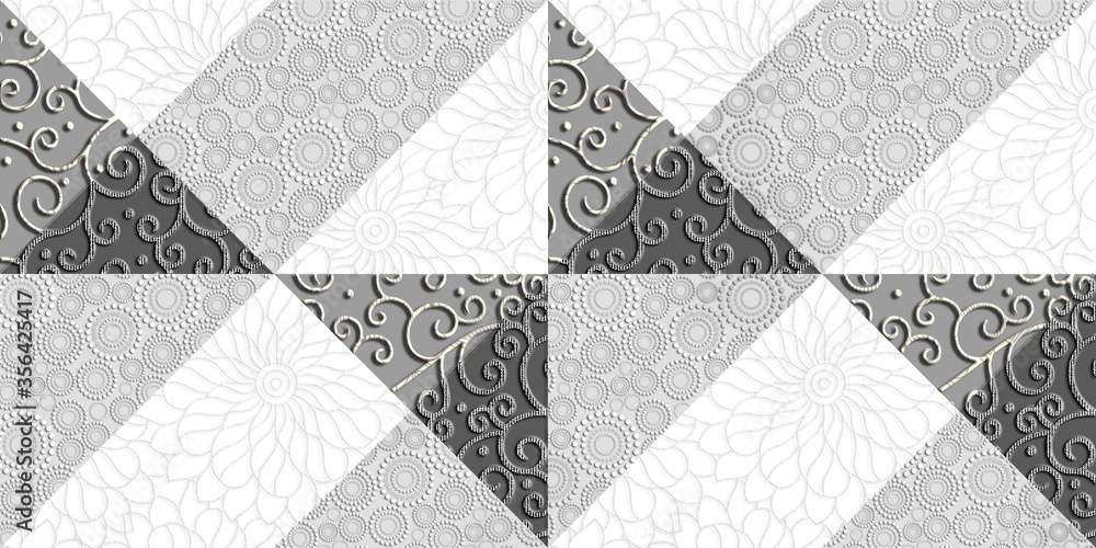 Digital Wall Tile Decor For interior Home or Ceramic wall tile Design ...