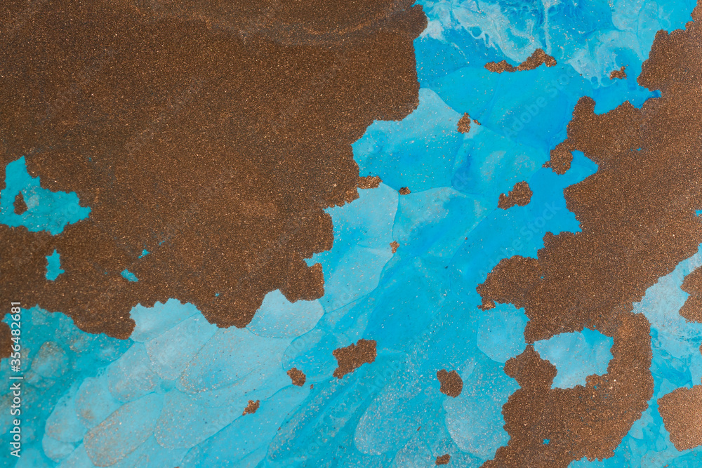 Colorful abstract painting. High resolution picture. ink color mixing ...