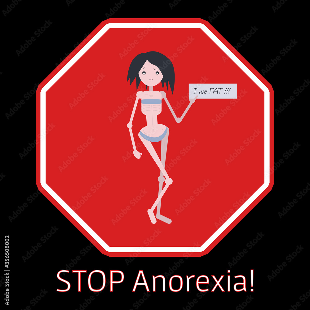 Anorexia. Physical Exhaustion. Nervous disease. Eating disorder ...