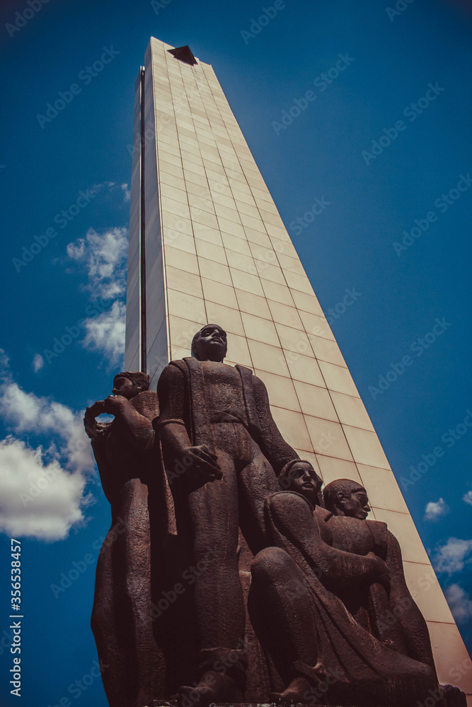 Monument on Strazici Spomenik palim borcima na Stražici, Pljevlja ...