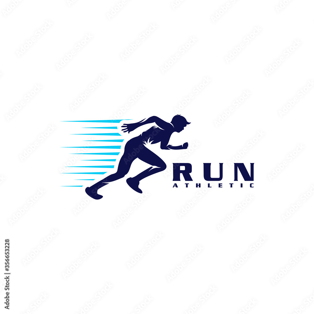 Athletics Running Logo