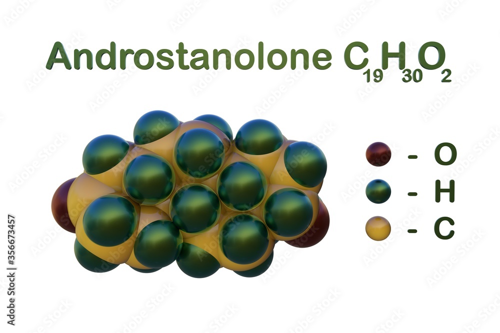 Structural chemical formula and space-filling molecular model of ...