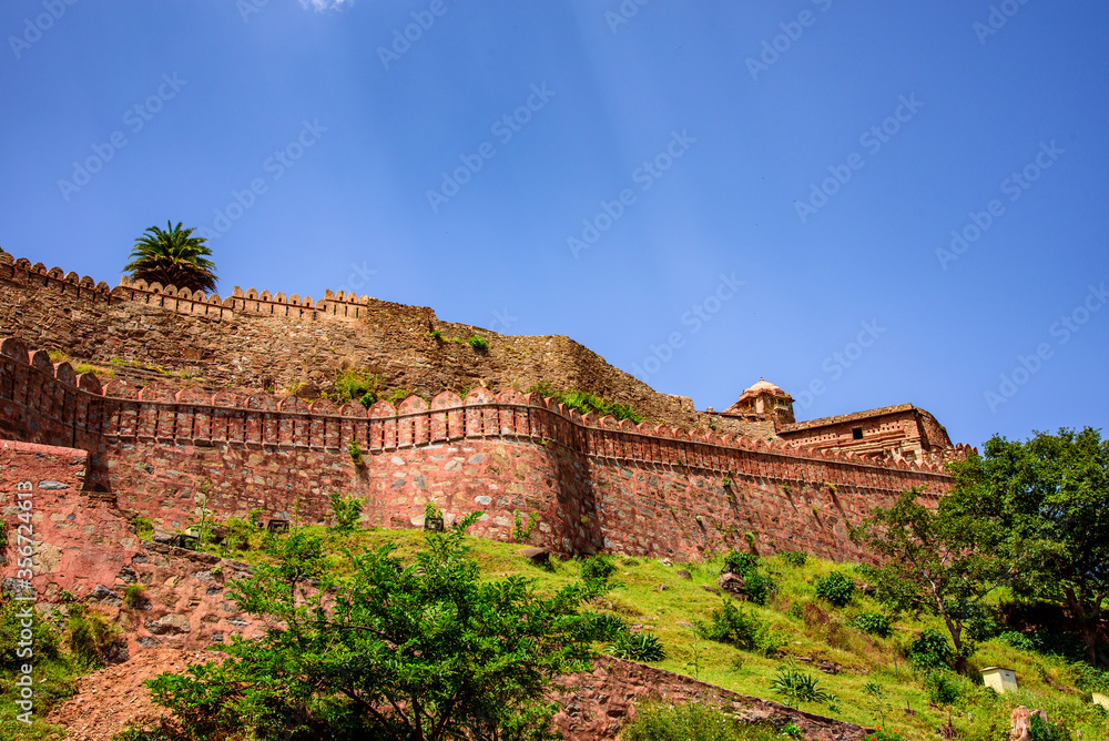 Kumbhalgarh fort is a Mewar fortress built on Aravalli Hills in 15th ...