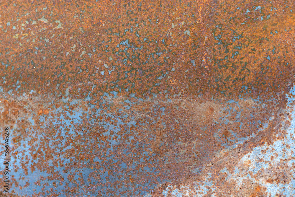 Texture of rusted metal surface, rust and oxidized metal background ...