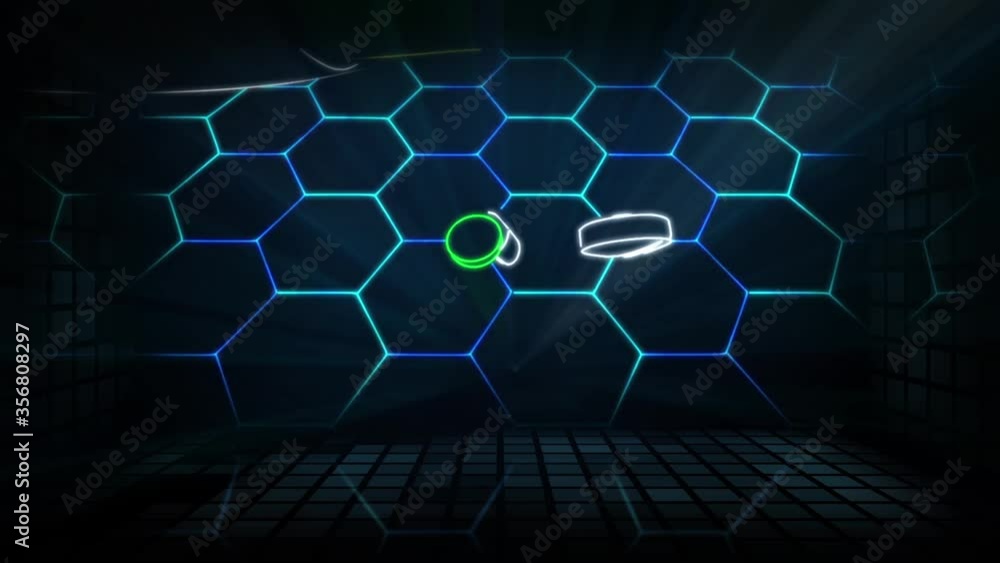 Pharmacology. Computer simulation of an animated laser show on a water ...