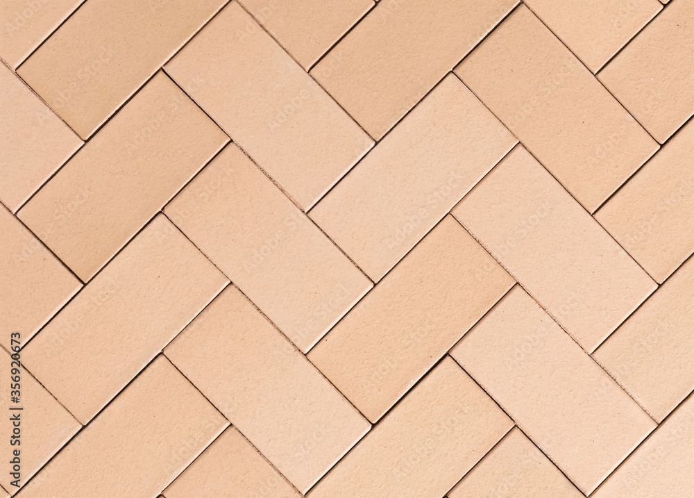 Seamless herringbone paving slabs texture Stock Photo | Adobe Stock