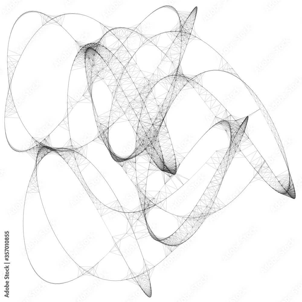 Drawn sketch line art computer generated art Stock Illustration | Adobe ...