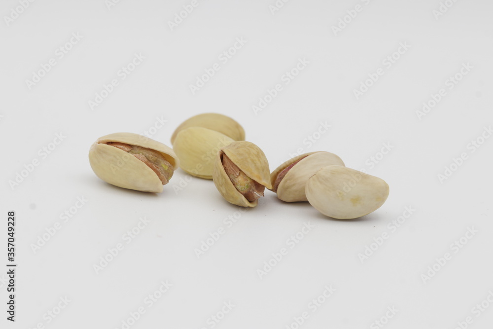Smiley pistachio Dry fruit on white background, pistachio benefits ...
