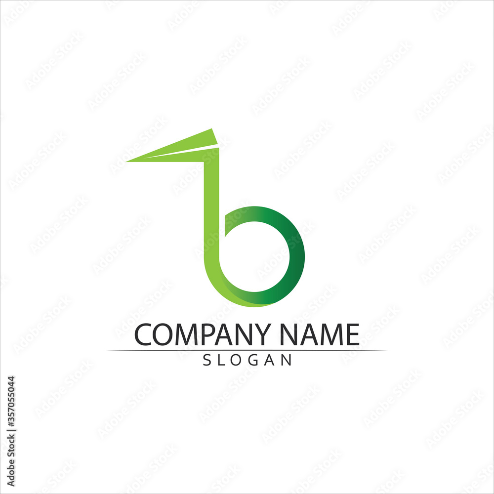 B Letter vector illustration Stock Vector | Adobe Stock