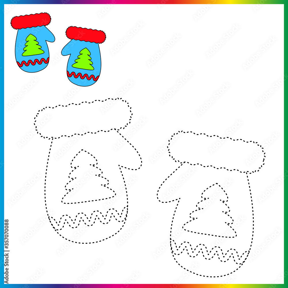 connect the dots and coloring page. Worksheet - game for kids. Restore ...