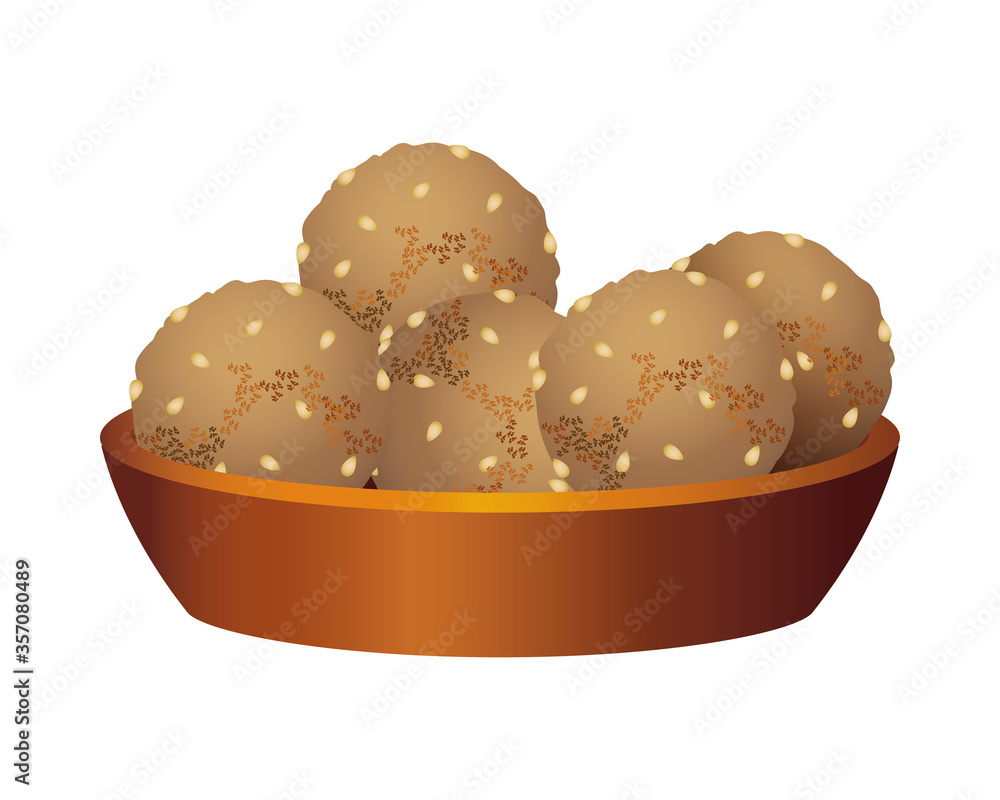 dish indian traditional food icon Stock Vector | Adobe Stock