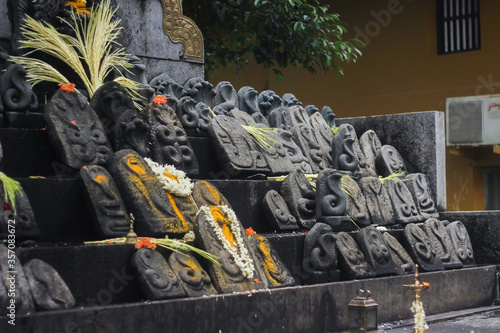 Statues of Naga Devta (Nag Dev) or Serpent God, Worshipped in South ...