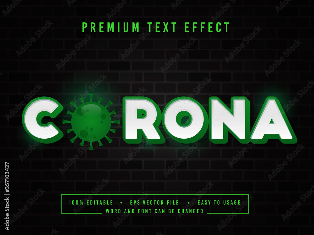 decorative corona Font and Alphabet vector Stock Vector | Adobe Stock