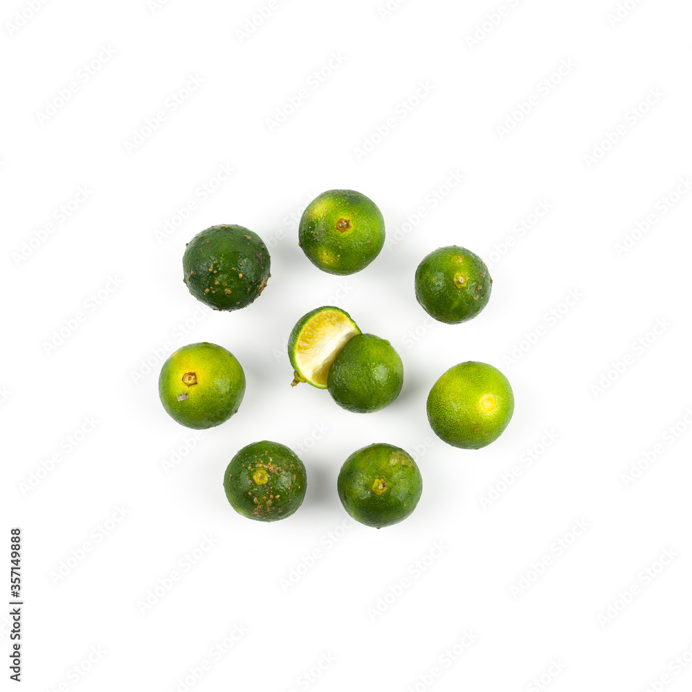 Calamansi lime known as Limau Kasturi in Malaysia Stock Photo | Adobe Stock