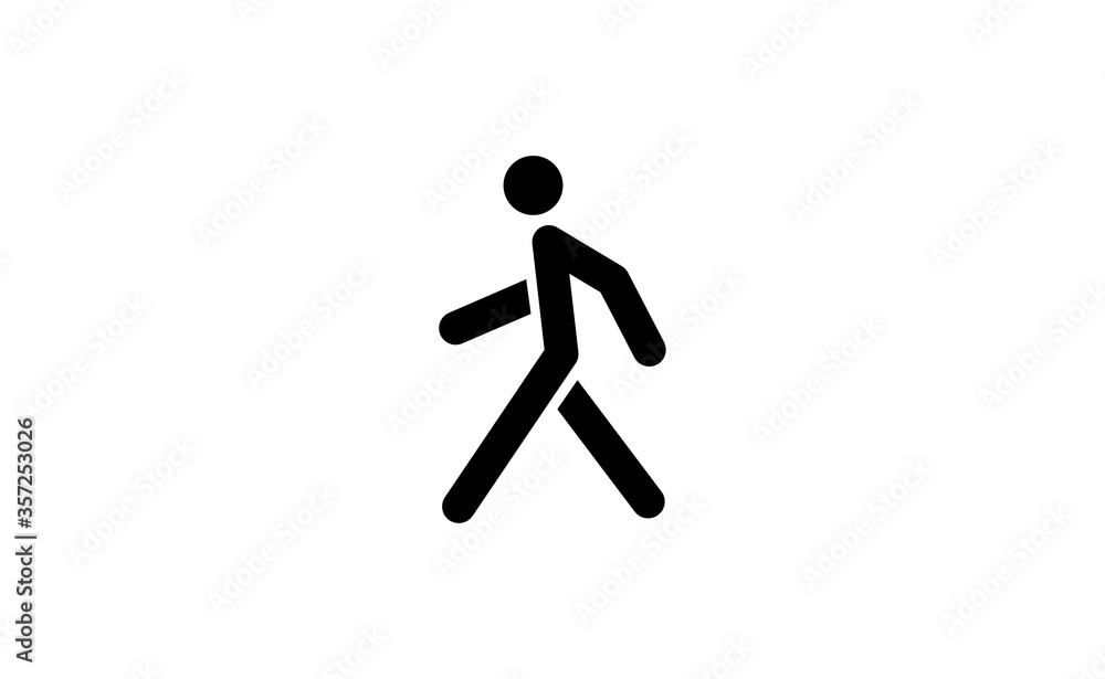 Human Walking Vector