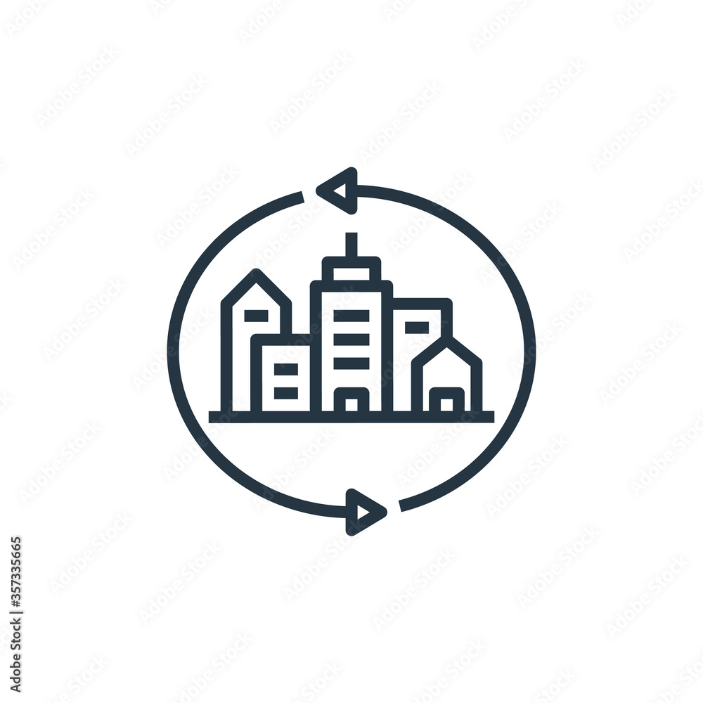 area vector icon. area editable stroke. area linear symbol for use on ...