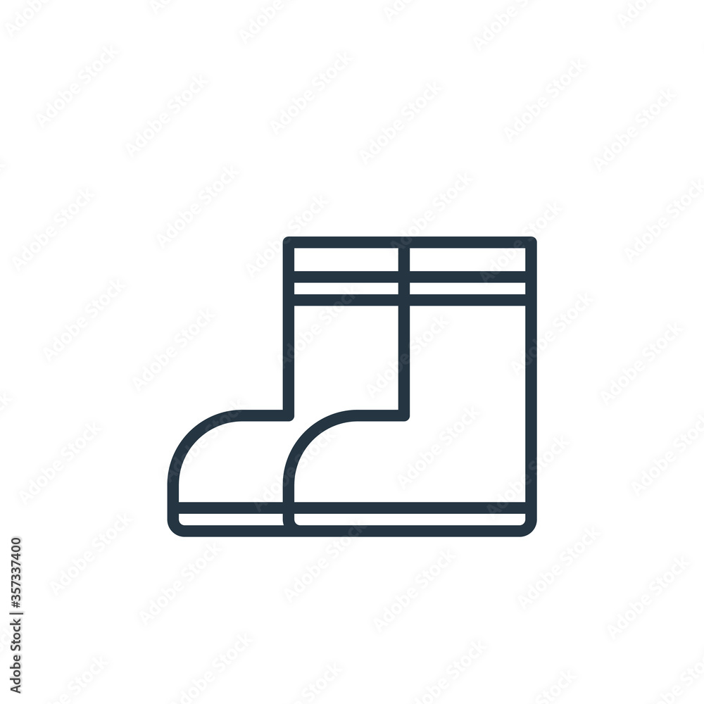 boots vector icon. boots editable stroke. boots linear symbol for use ...